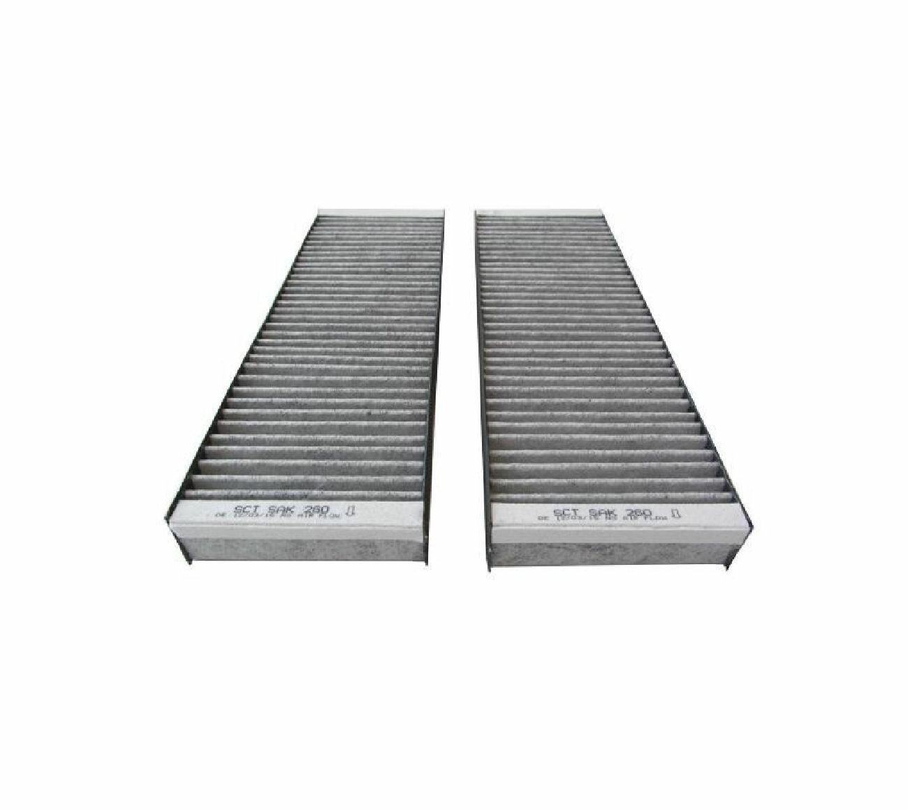 Салонный Фильтр Citroen Berlingo/С4/Peugeot Partner 08- Угольный SCT арт. sak260