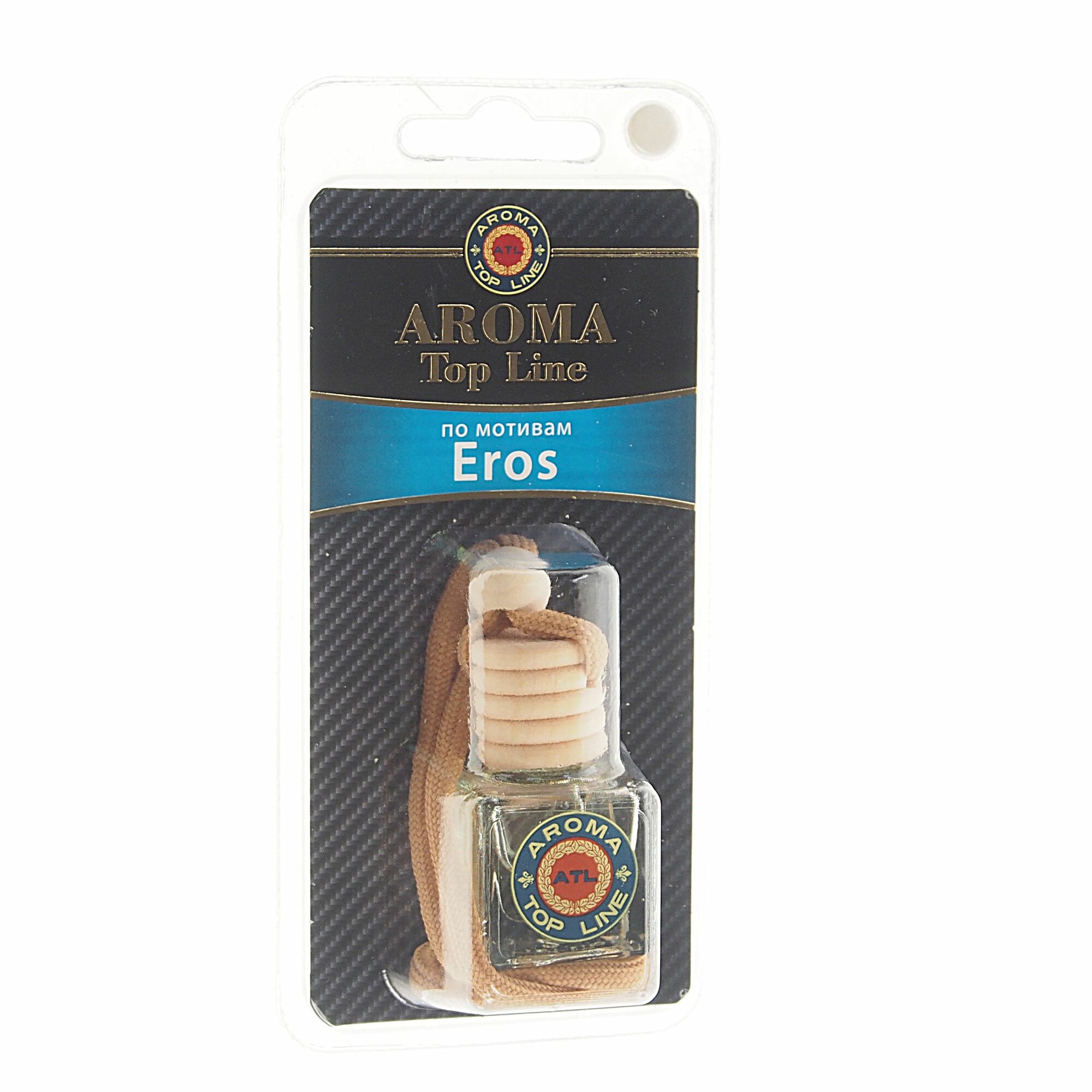 Ароматизатор воздуха ATL-59275 №19 Eros флакон подвесной с деревянной крышкой 6мл Top Line