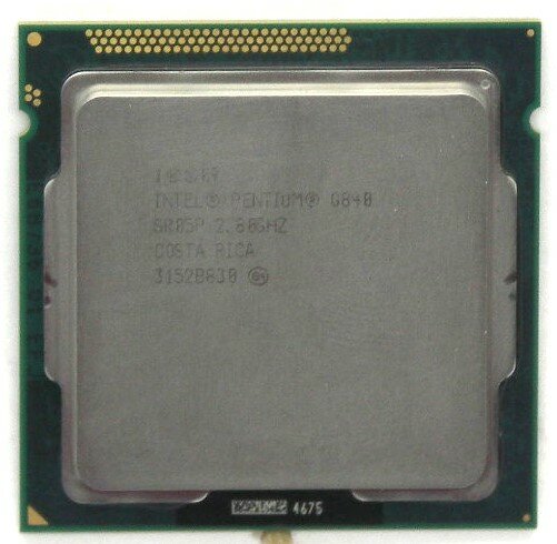 Процессор Intel Pentium G840 2,8 GHz, Socket 1155/3Mb/2x Core/HD Graphics, SR05P Malay