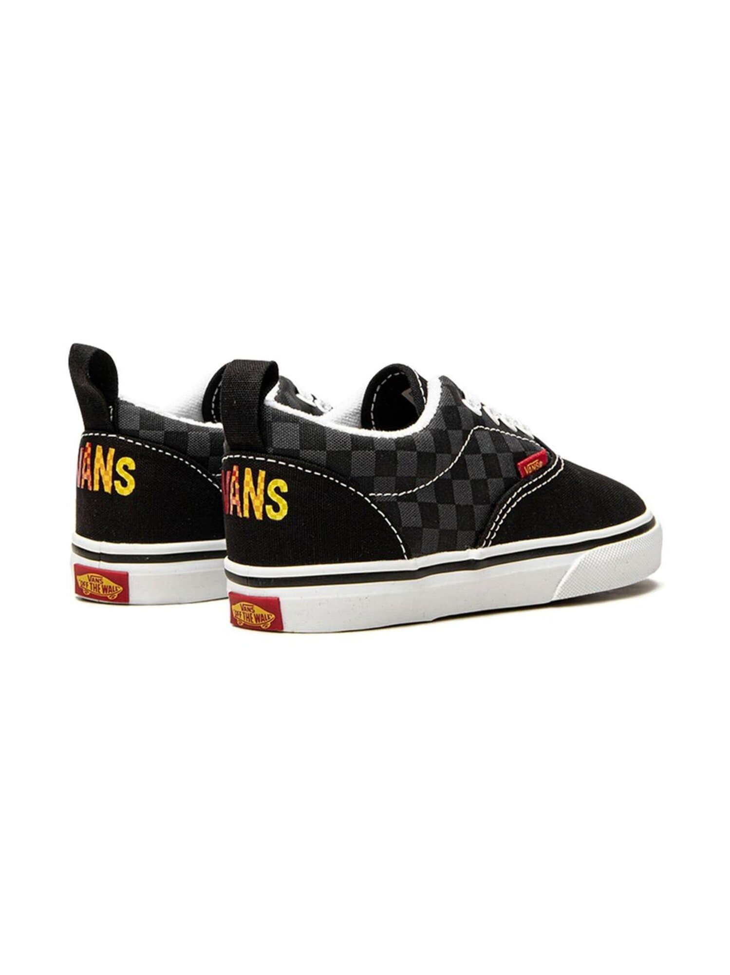 Кроссовки VANS Elastic Flame Era, размер 4 US, черный — фото 1