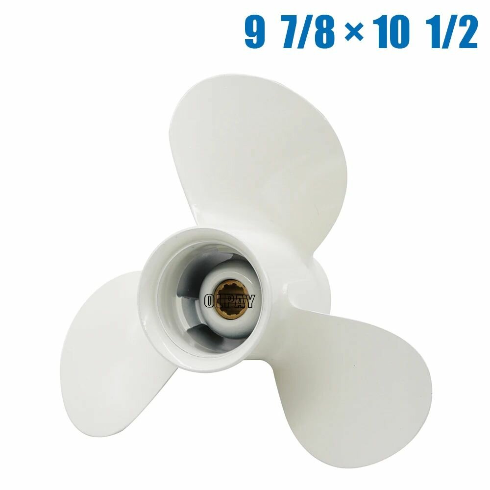 Винт гребной для лодочного мотора Yamaha 25-30 9 7/8 X 10 1/2 (10 шлицов)