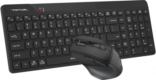 Клавиатура и мышь A4TECH Fstyler FG2400 Air2 беспроводные черный