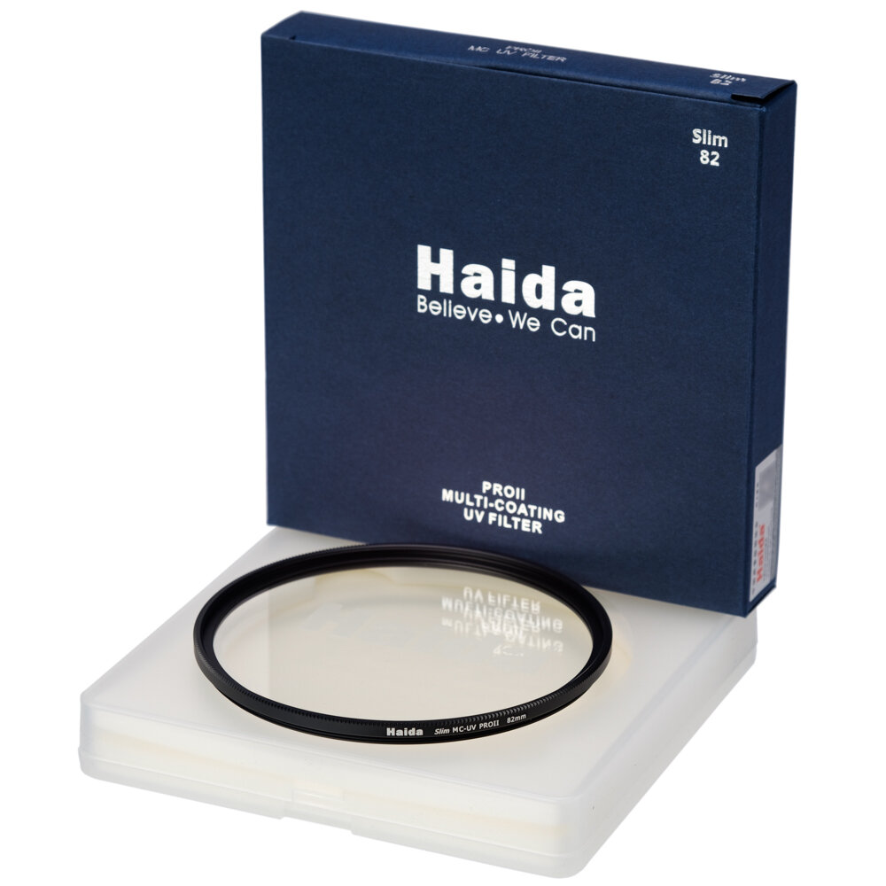 Светофильтр ультрафиолетовый защитный Haida Slim MC-UV PRO II 82mm