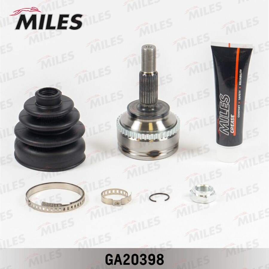 MILES ШРУС наружный RENAULT MEGANE/KANGOO/SCENIC 1.2-1.9D 01- (с ABS) (GKN 303616) GA20398