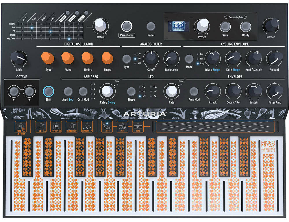 Синтезатор ARTURIA MicroFreak