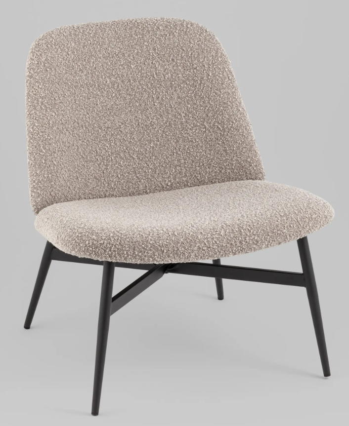 Кресло лаунж STOOL GROUP Ease Коричневый Размеры: Высота 760мм Глубина 725мм Ширина 660мм