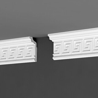 Плинтус Потолочный Де-Багет Декор ДП 05 Д2000хВ64хШ28 мм.