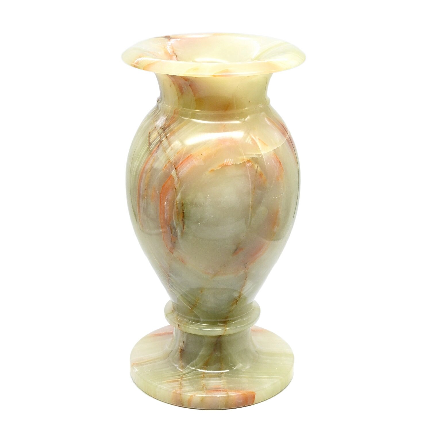 Ваза из камня оникс 150*150*300мм .