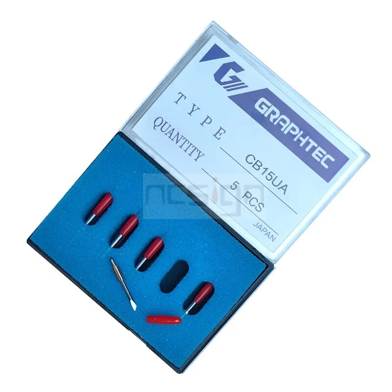 Graphtec CB09U CB15 Держатель ручки с лезвием PHP32-CB15N PHP32-CB09N Нож-плоттер для винилового резака CE3000 CE5000 CE6000 CE7000 Нож с лезвием 5x45deg CB15U Blade
