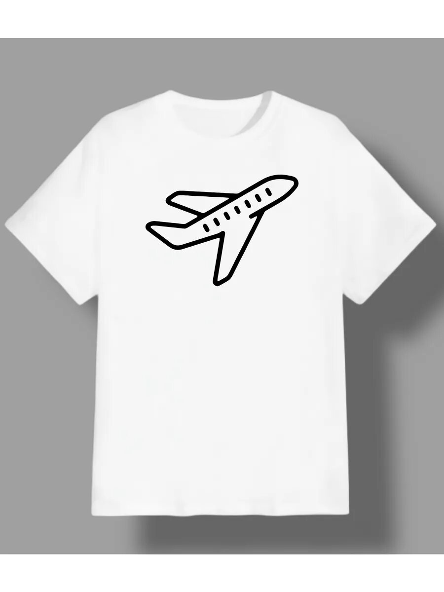 Футболка самолет