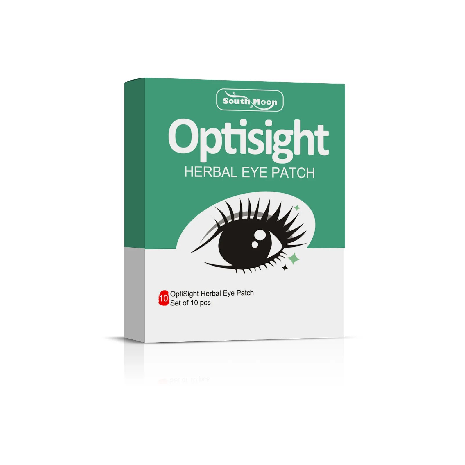Optisight Патчи для глаз Herbal Eye Patch, 10шт