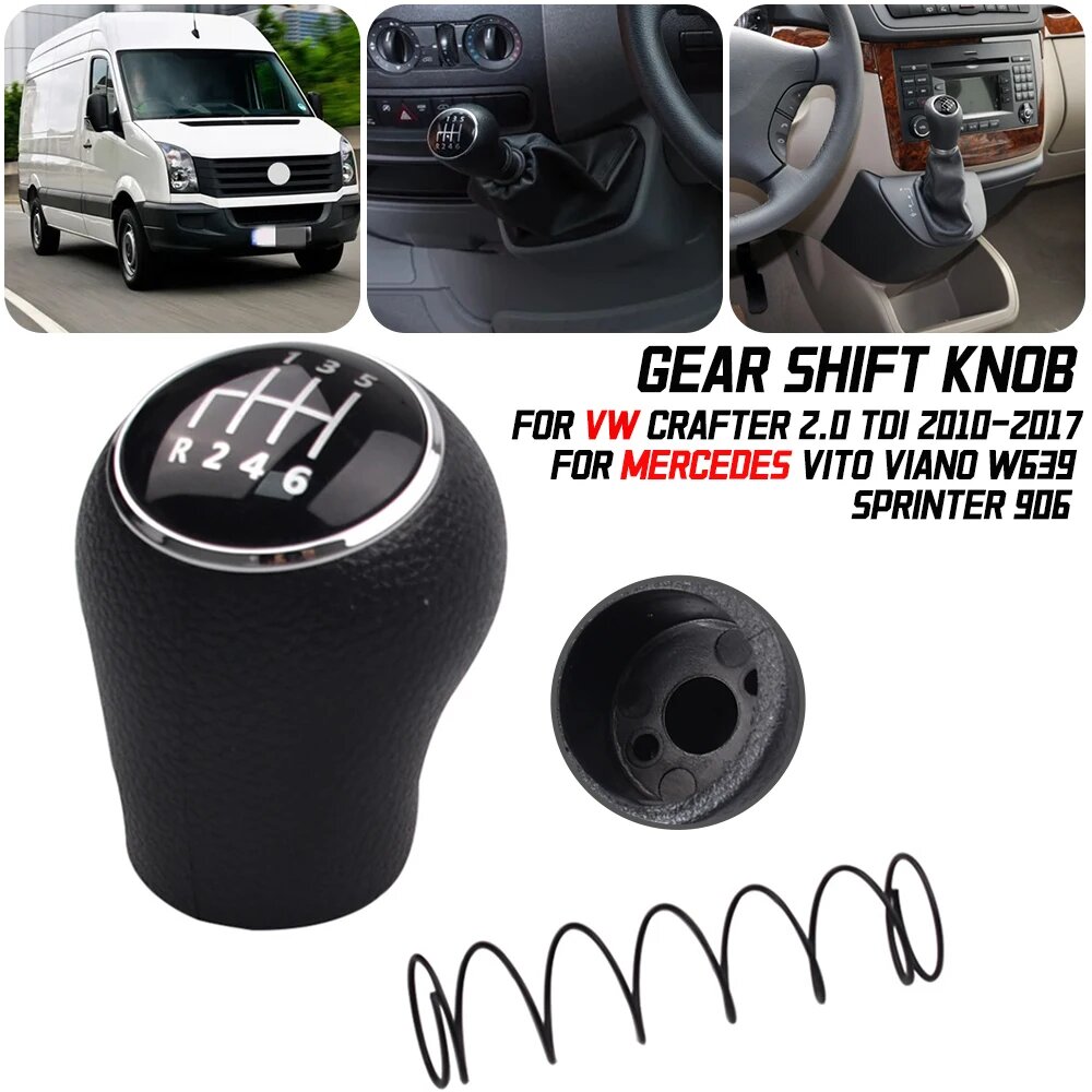 Для VW Crafter 2.0 TDI 2010-2017 ручная ручка переключения передач, гетры для Mercedes Benz Vito Viano W639 Sprinter 906