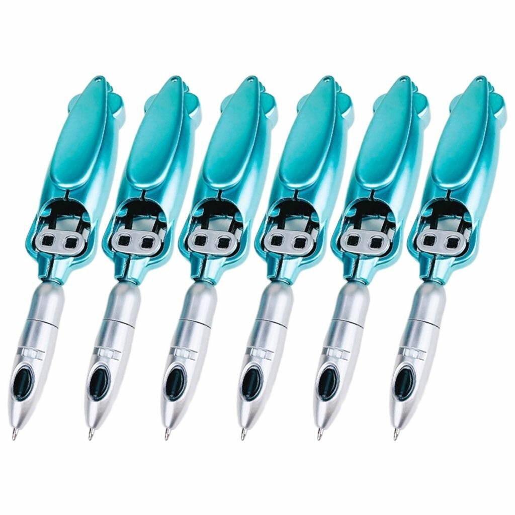 6 шт. деформируемая шариковая ручка, гибкая ручка для письма детей, мальчиков и девочек, студенческая игра, награда, рождественские наполнители чулок