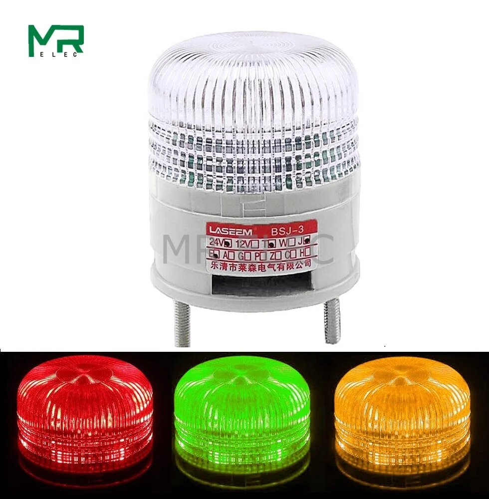 Сигнальная лампа PINANWZ 1 слой 3 цвета 24В