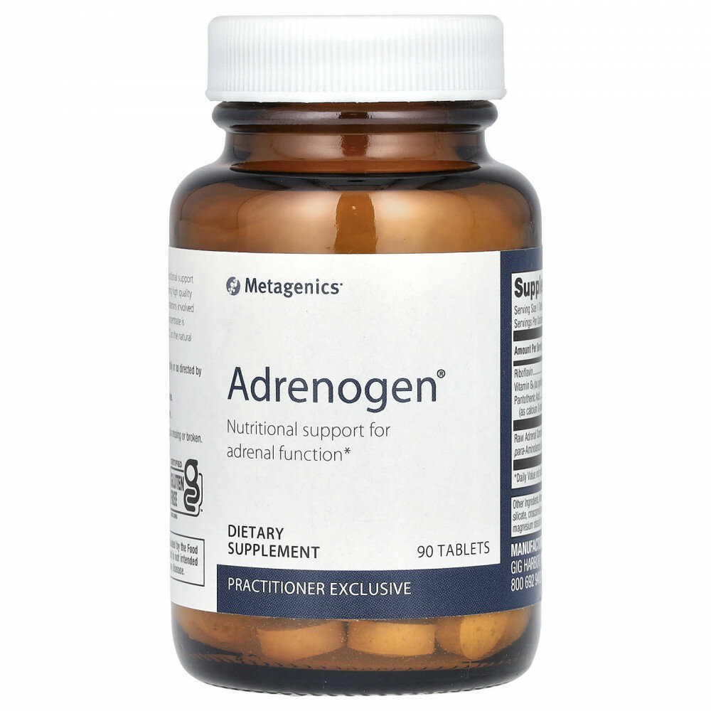 Metagenics, Adrenogen®, 90 таблеток