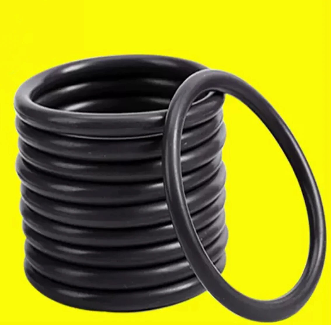 Черные резиновые уплотнительные кольца NBR 6 мм OD 17-490 мм 56x6mm-2pcs