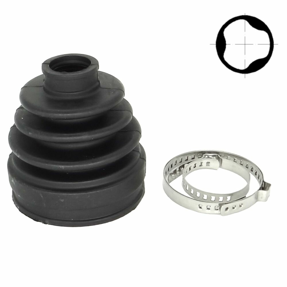Пыльник шруса для а/м Hyundai, Kia, Mitsubishi, Nissan, JIKIU CD25001