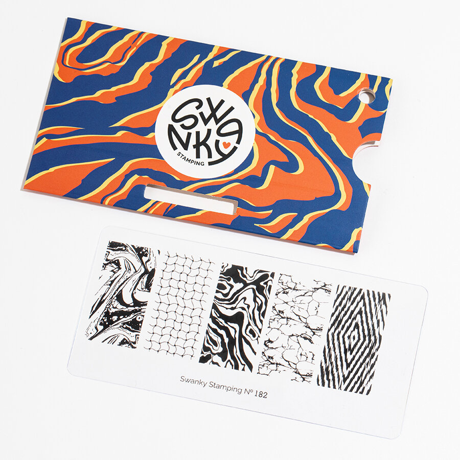 Пластина для стемпинга Swanky Stamping, №182