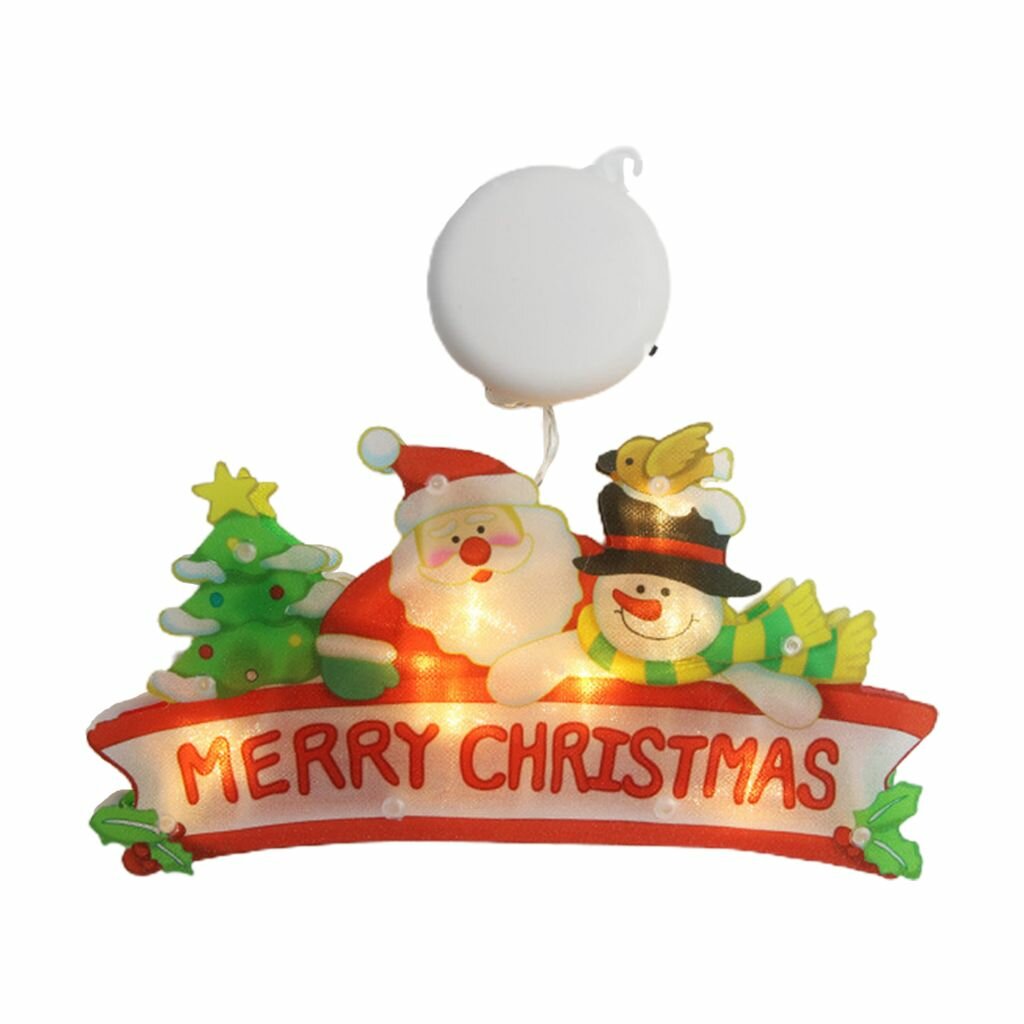 (Один) светодиодный светильник для рождественского украшения-6