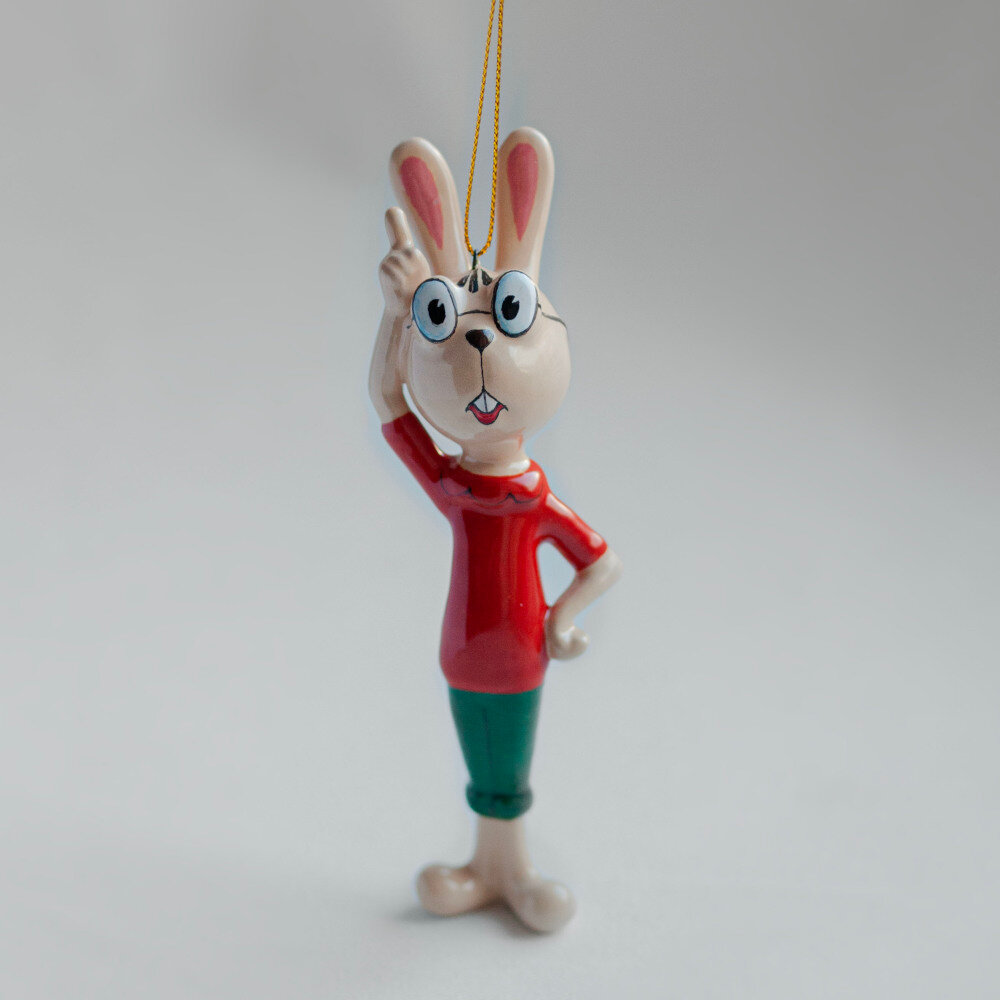Игрушка на ёлку Кролик (коллекция "Герои Союзмультфильма")