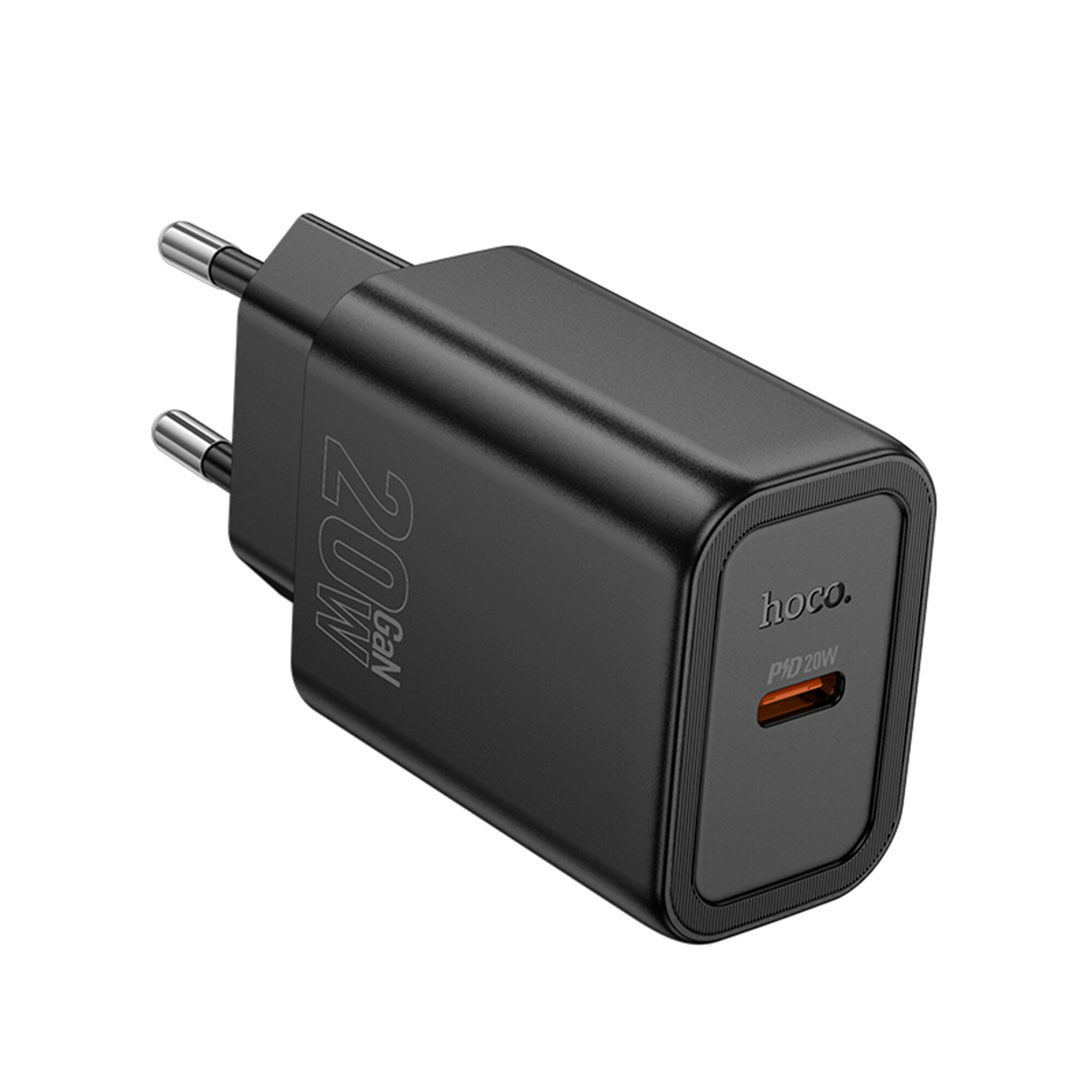 Сетевое зарядное устройство, 1 PD 20W (N60), HOCO, черный