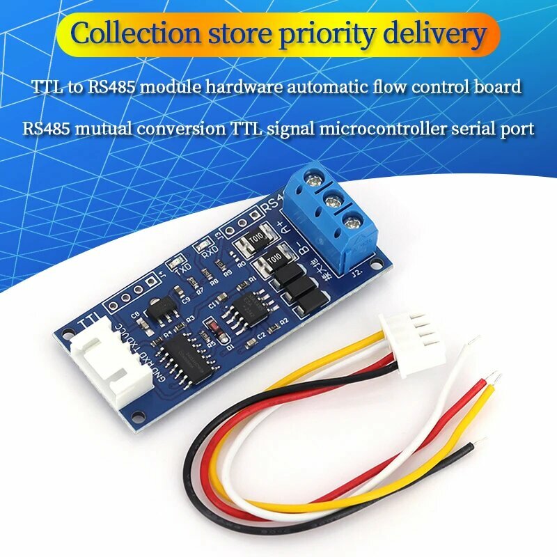 Модуль TTL-RS485 с автоматическим управлением потоком