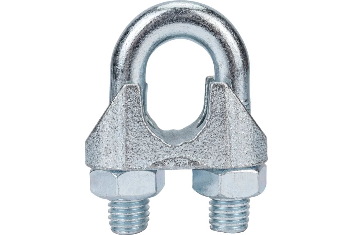 Метизный двор Зажим для троса 16 мм DIN 741, надёжное крепление в строительстве