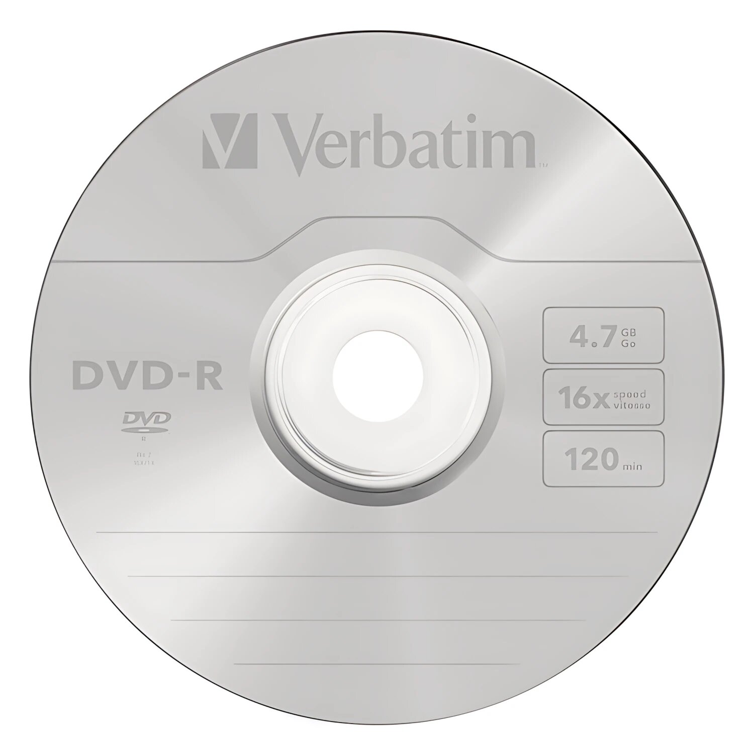Диск DVD-R Verbatim 4.7 Gb 16x 1шт