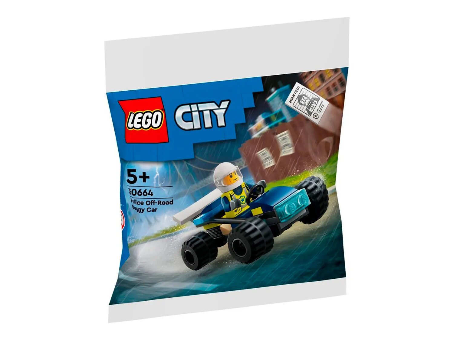 Конструктор LEGO City 30664 Полицейский багги-внедорожник