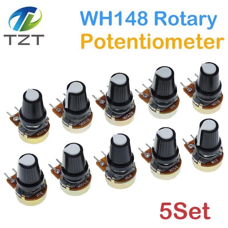 Комплект потенциометров WH148 DIYTZT 100 кОм, 1set
