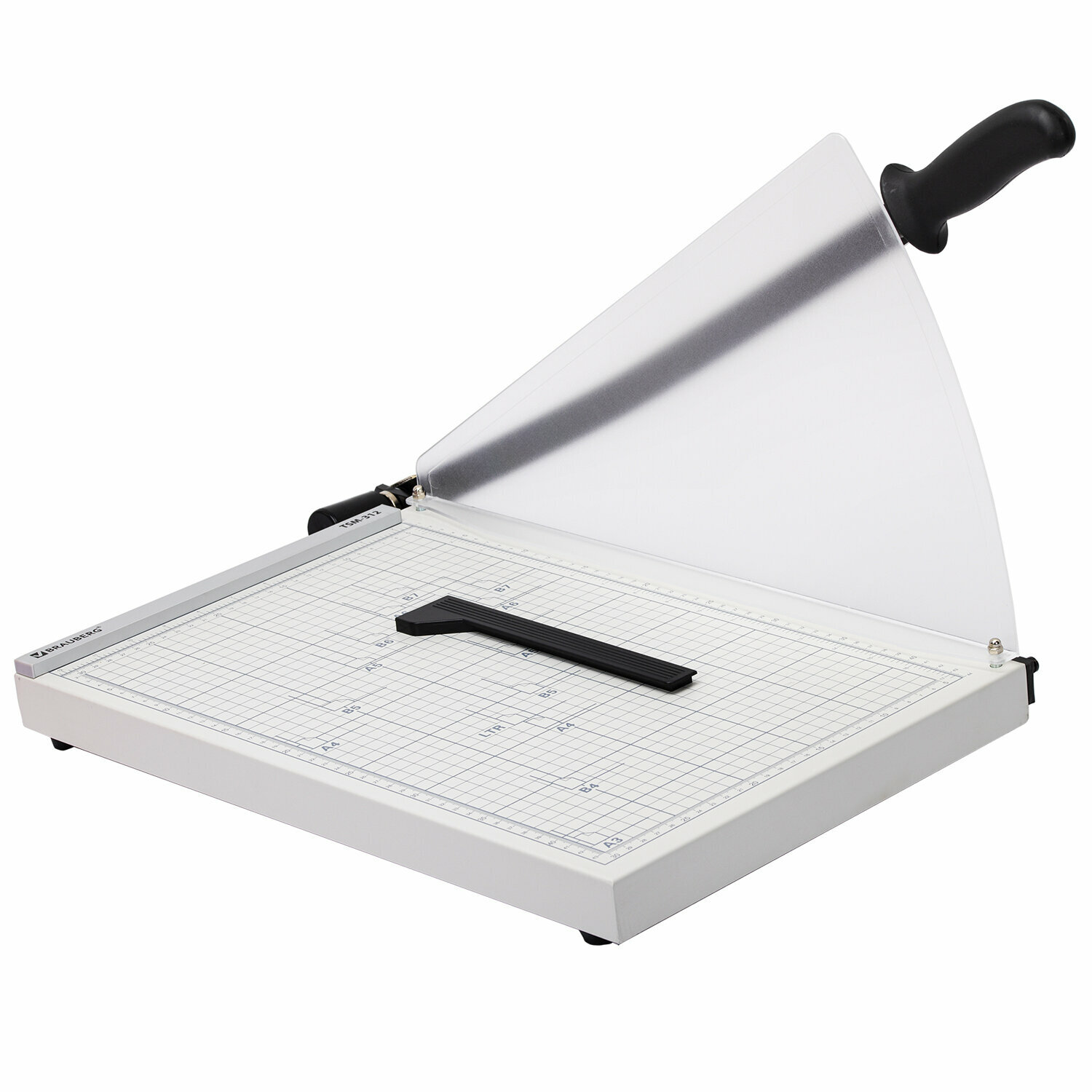 Резак сабельный BRAUBERG KATANA TSM-312, А3, на 12 л, длина реза 440 мм, металлическое основание, защитный экран, 532984