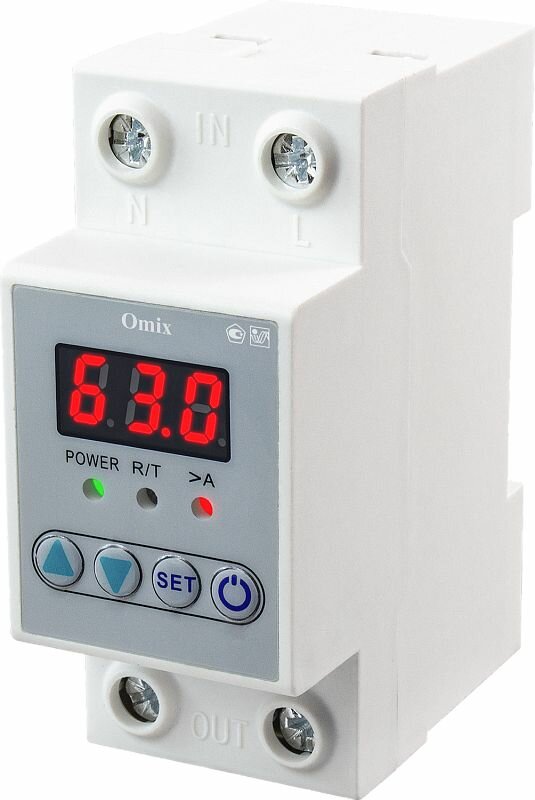 Амперметр однофазный на DIN-рейку Omix D2-A1-1-K6