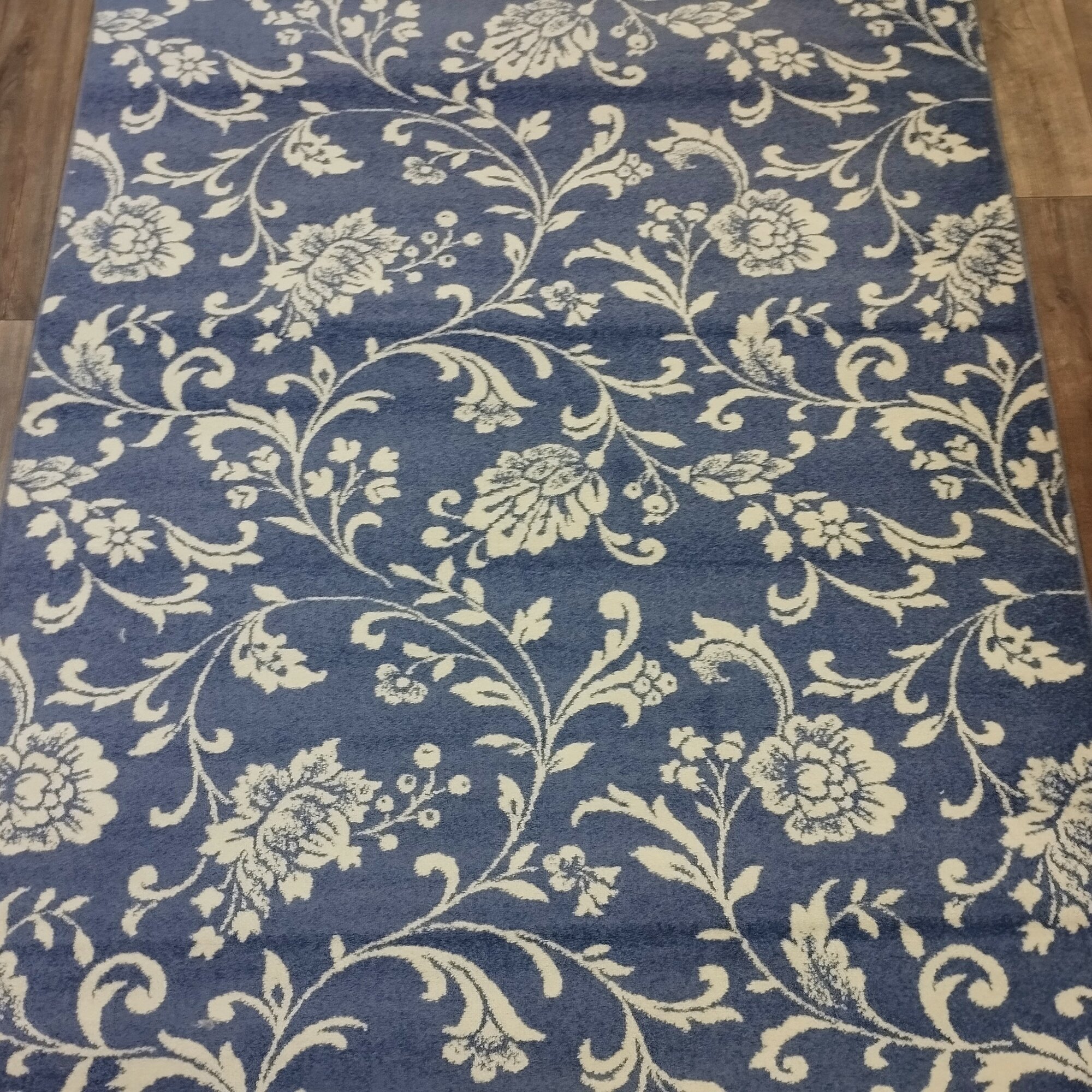 Ковровая дорожка, ковер, Витебские ковры, 2141, Аква, синий, 2*4 м