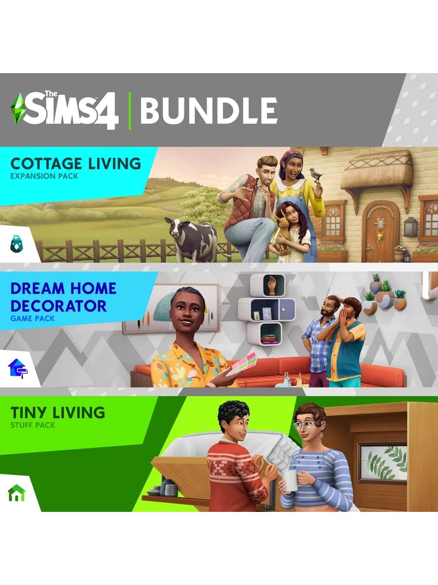 The Sims 4 Decorator's Dream Bundle PS4 & PS5