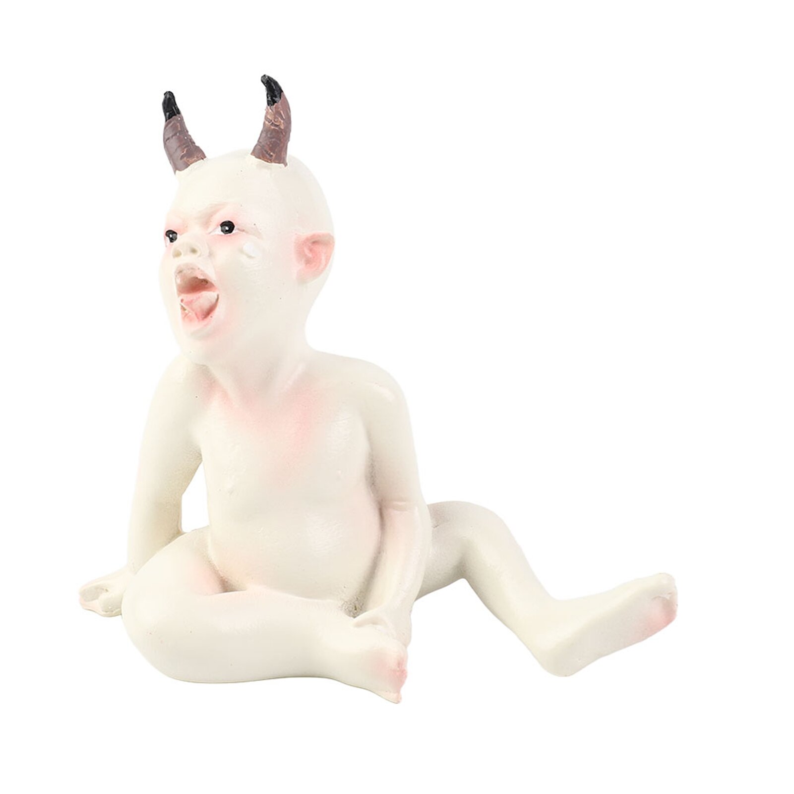 Страшная кукла-призрак, статуя из смолы, украшение для дома с привидениями