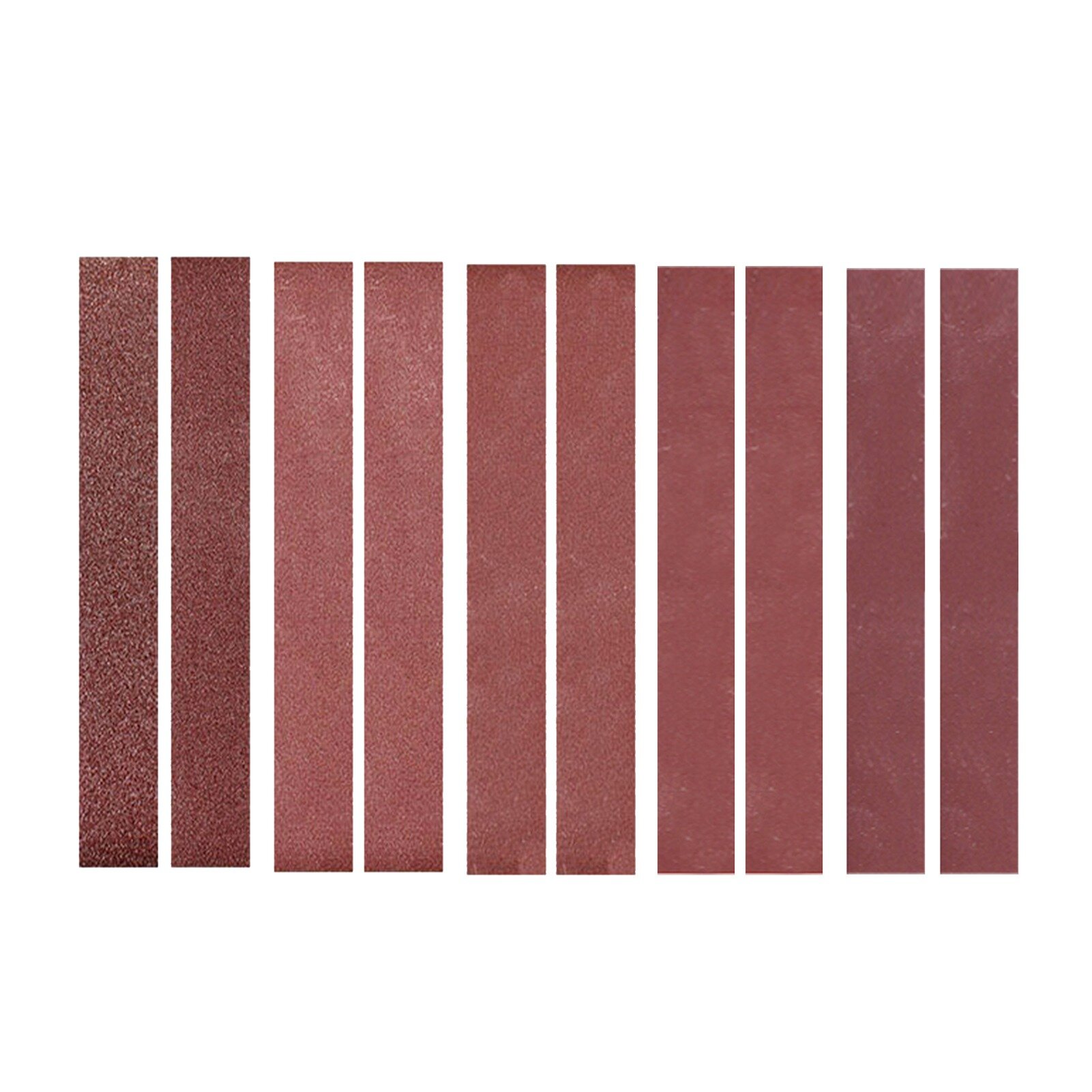 30x330 мм 10 шлифовальные ремни пачки (по 2 каждый из 120 240 400 800 1000 Grits) Алюминиевый оксид шлифовальный ремень шлифовальной бумаги для шлифовальной бумаги для ремня шлифовальной машины