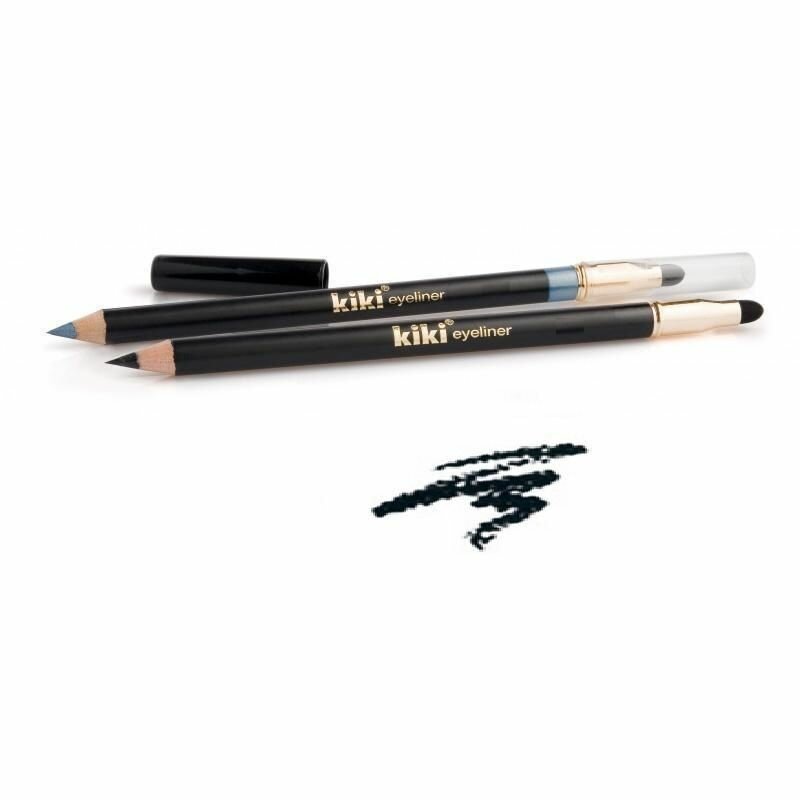 Карандаш для глаз Kiki с аппликатором, 04 черный
