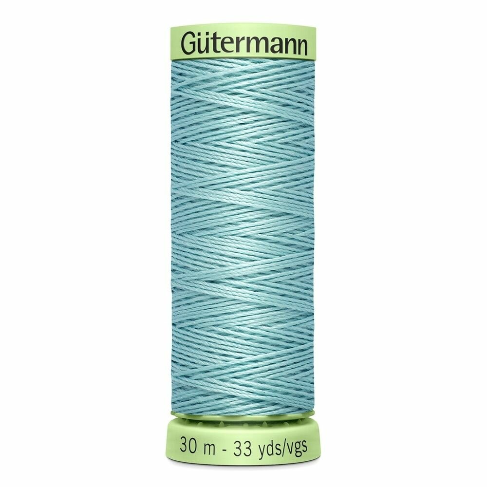 Декоративная нить Gutermann Top Stitch 30/30 м для отстрочки, 100% полиэстер, цвет 331 пыльно серо-бирюзовый, 5 шт (3)