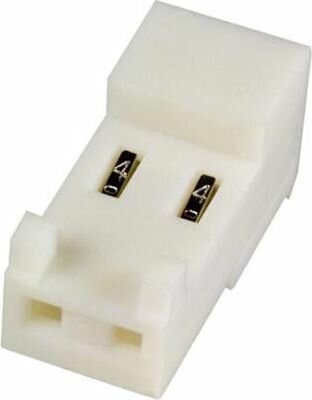 Вилка TE Connectivity 3-640441-2 Вилка провод-плата "мама" PIN: 2 2,54мм IDC на провод MTA-100 1шт