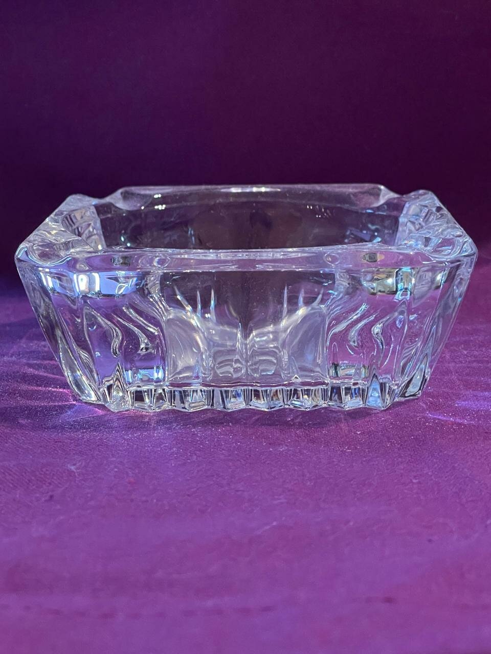 Пепельница "Винтаж", СССР, стекло, 1970 г, отличная сохранность