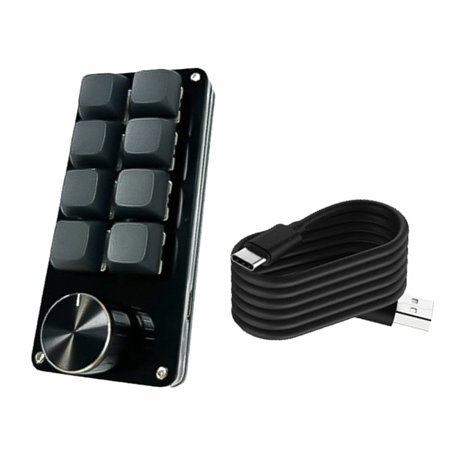 Настраиваемая макро -клавиатура с программируемой роторной ручкой для игр 3/4/6/8