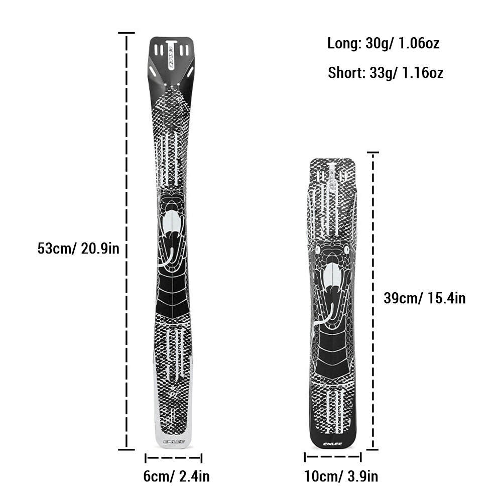 Складной комплект грязезащитных щитков для горного велосипеда, передние и задние быстросъемные крылья для велосипеда