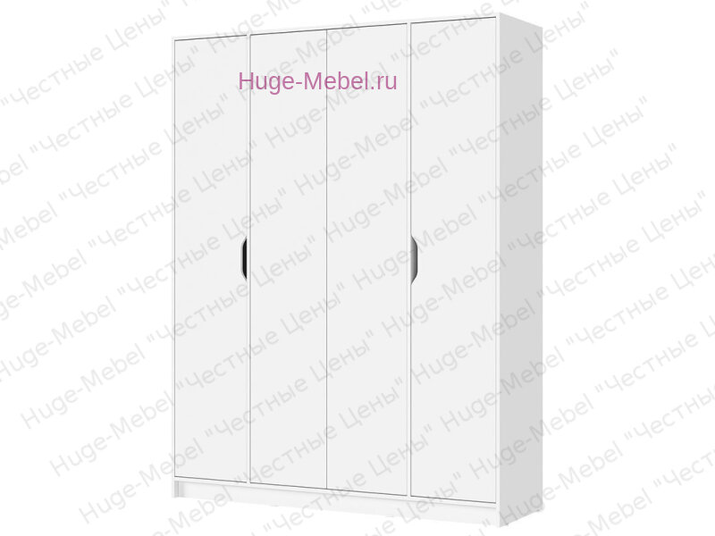 Шкаф 4-х створчатый "Руна" ШК 04 Huge Mebel . Ширина 1600 Высота 2100. Шкафы распашные