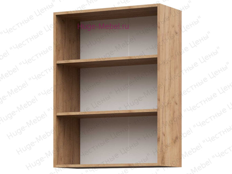 Корпус кухонного шкафа верхнего 800х920 (дуб крафт) Huge Mebel. Ширина 800 Высота 920. Кухонные шкафы Без фасада