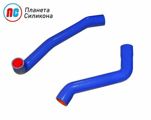 Силиконовые патрубки интеркулера Iveco Daily 3.0JTD 5801359166 + 5801302591 (комплект 2 штуки)