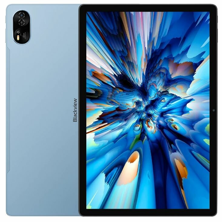 13" Планшет Blackview MEGA 8 (BVMEGA8-12512BLU) 512 ГБ синий - 1920x1200, IPS, 8x2,2 ГГц, 12 ГБ, 11000 мА*ч, Android