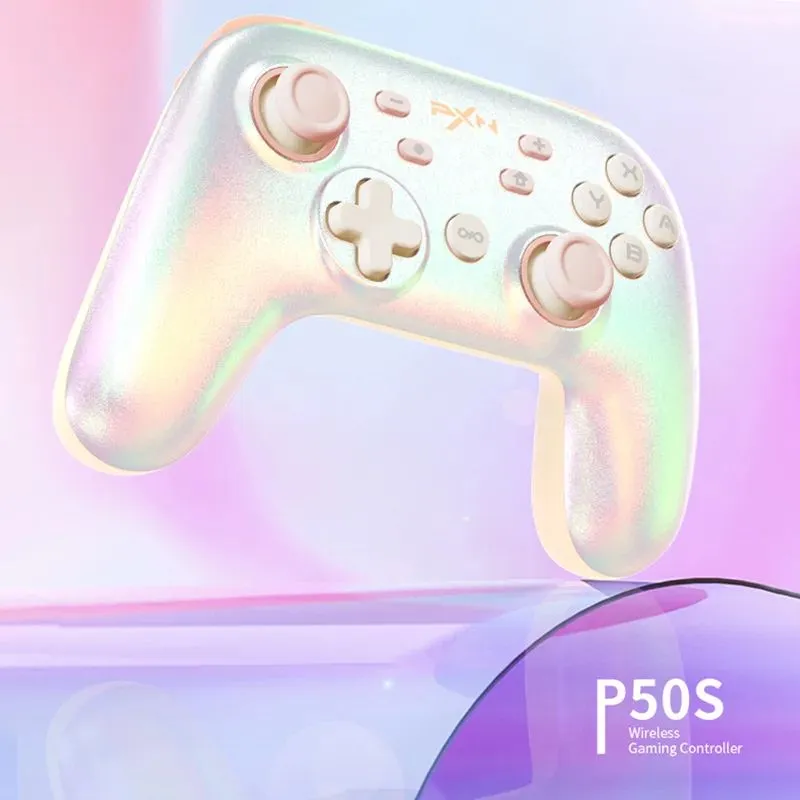 Геймпад PXN P50S Bluetooth Игровой контроллер Светло-розовый