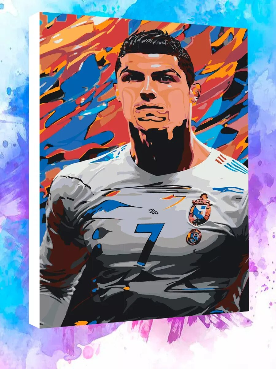 Картина по номерам Футболист Роналду Cristiano Ronaldo
