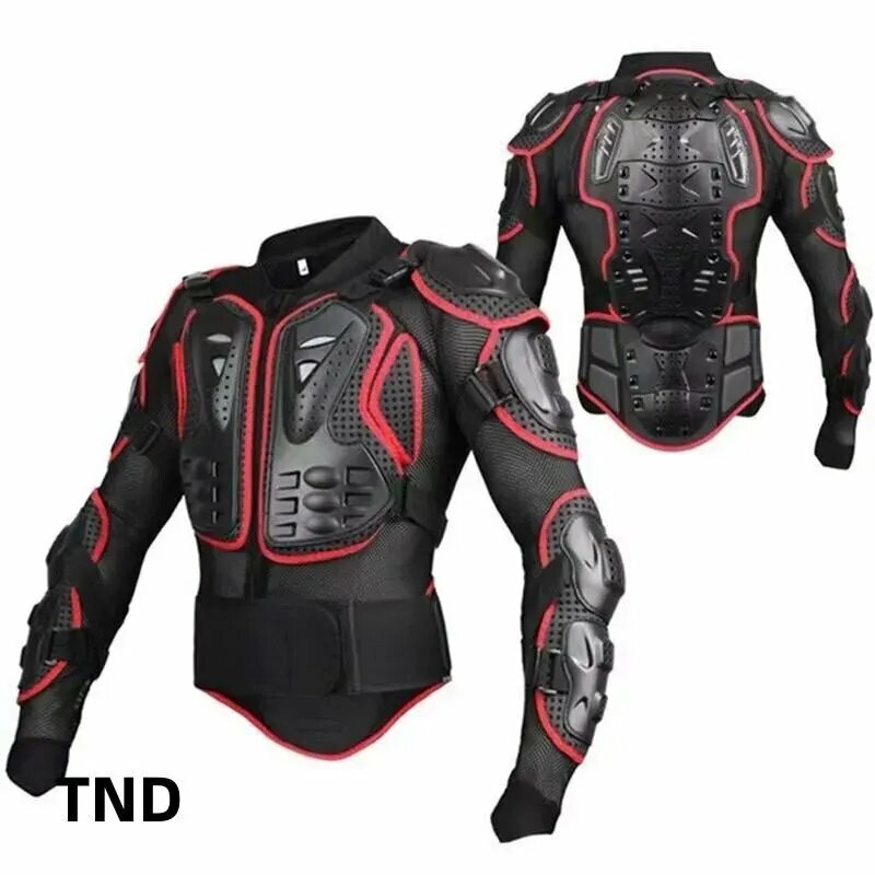 Моточерепаха, размер: XXXL, Защитная одежда для мотоциклистов/для бездорожья/черно-красная