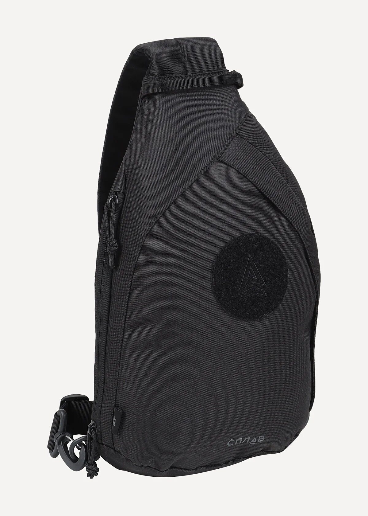 Рюкзак тактический однолямочный Сплав Drop черный